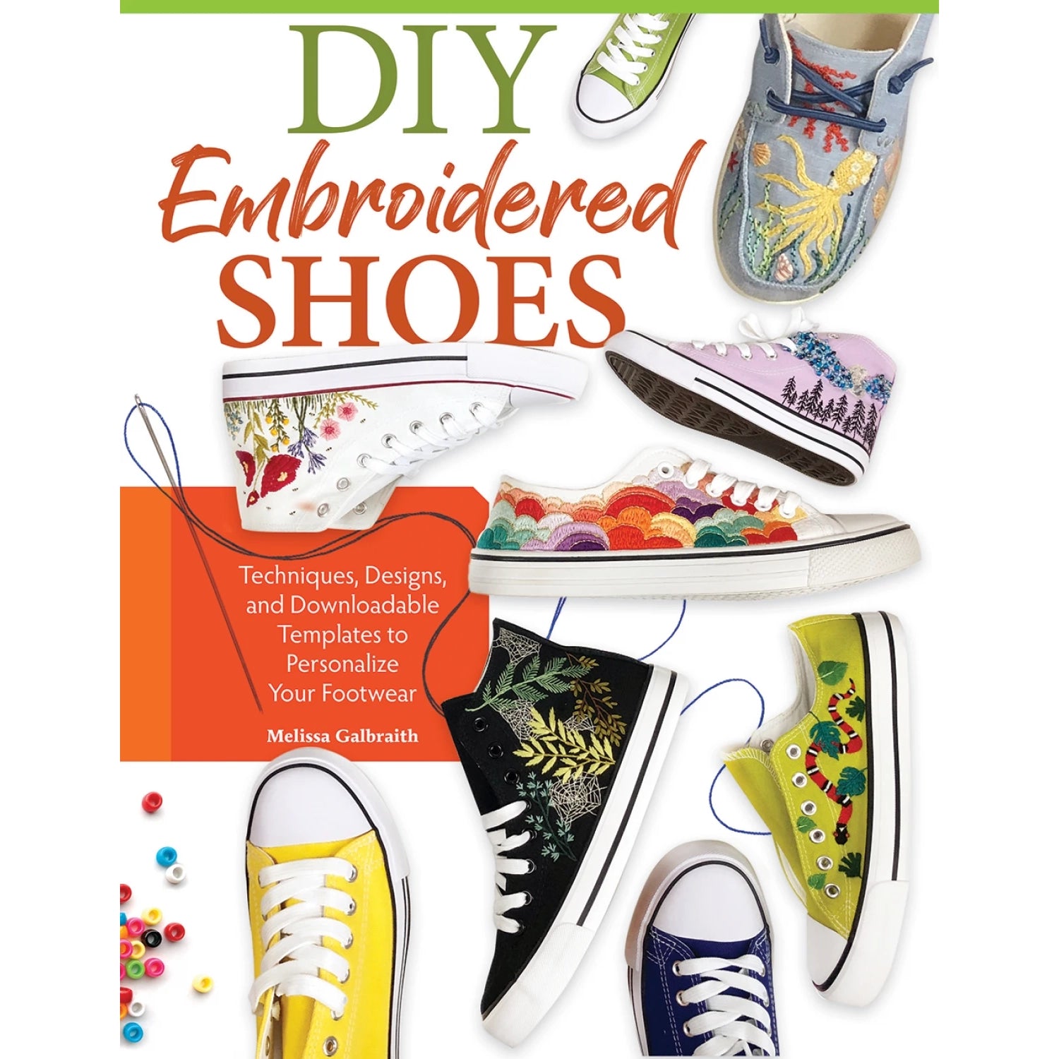 DIY Embroidered Shoes – Black Squirrel Yarns