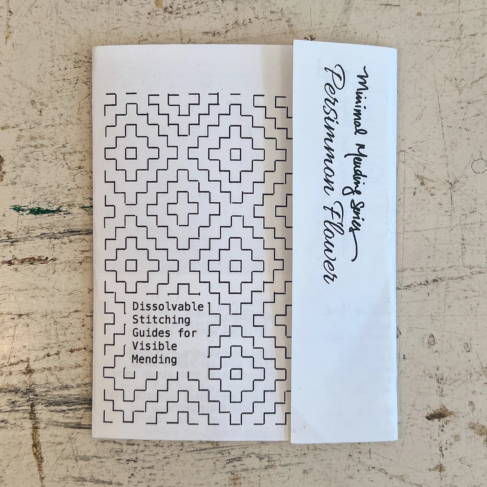 Persimmon Flowers Mending + Embellishment Stick & Stitch | Approved Te ...